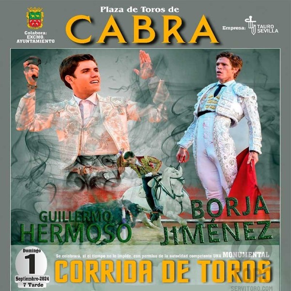 Entradas Toros Cabra para Monumental corrida septiembre 2024